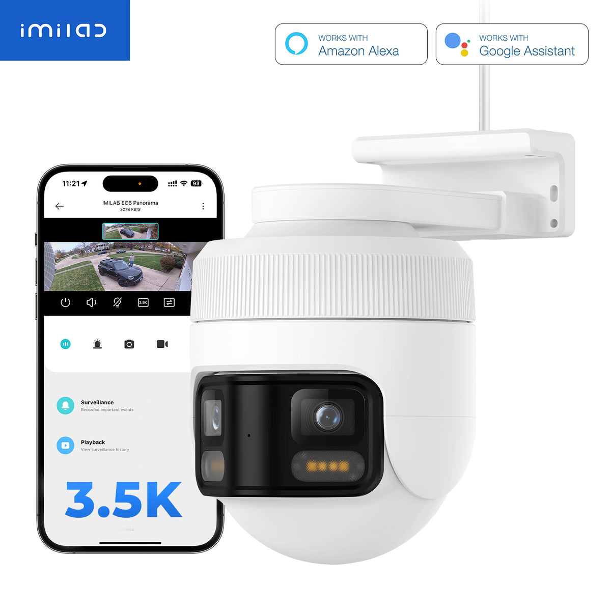 IMILAB Indoor & Outdoor Smart Home Security Cameras