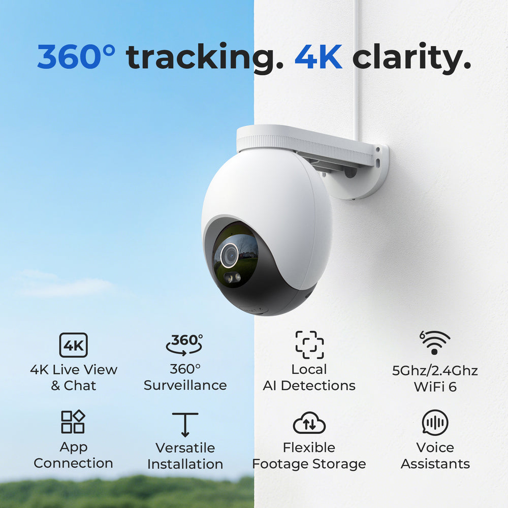 【Coming Soon】IMILAB EC6 Pro 4K WiFi Plug-in Spotlight Camera