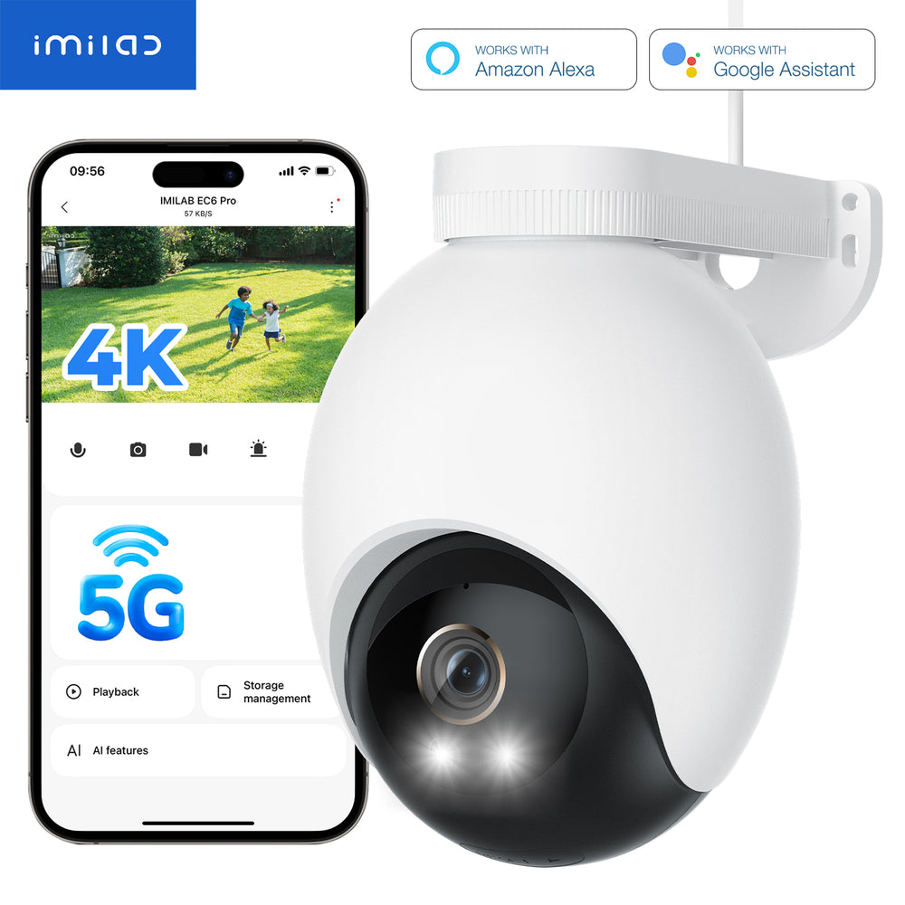 【Coming Soon】IMILAB EC6 Pro 4K WiFi Plug-in Spotlight Camera